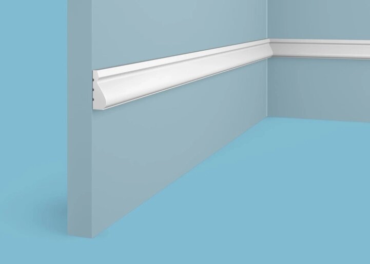 Молдинг настенный 2шт. 28х11х1750мм Экополимер EVROPLINT VR413
