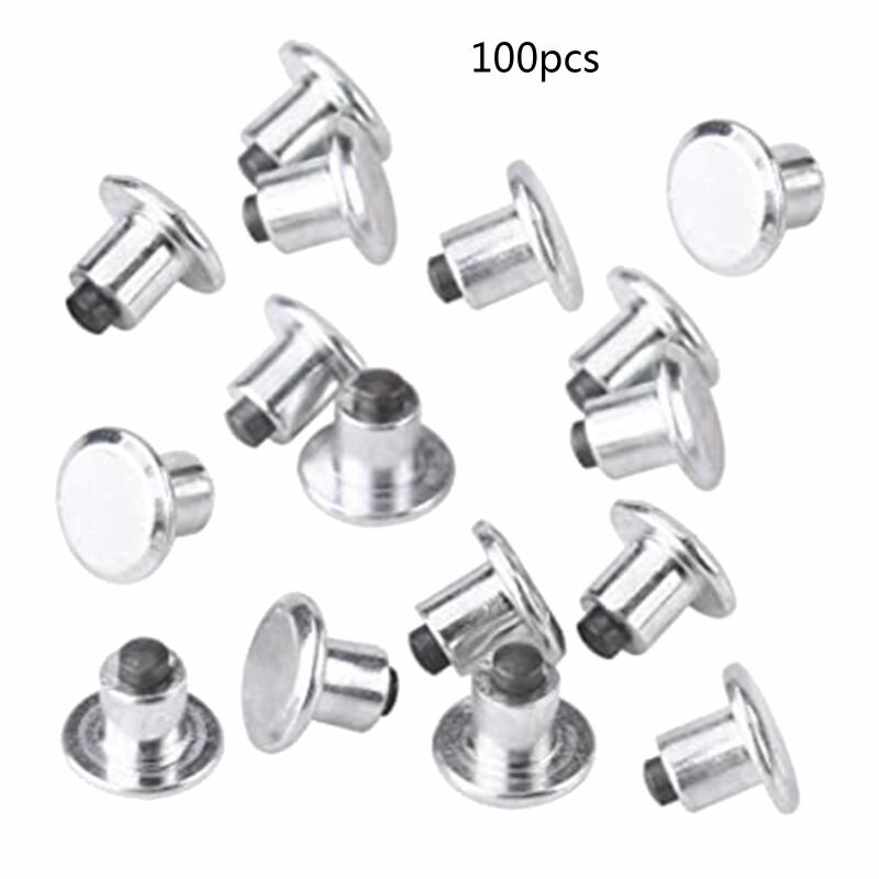 100 шт. противоскользящие шпильки для автомобильных шин, шурупы, гвозди мотоцикла, велосипеда, походная обувь, противоледяные снежные шипы