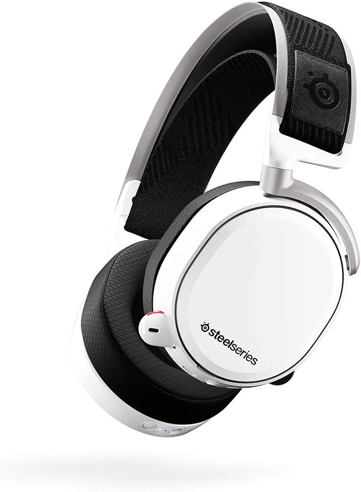 SteelSeries Наушники беспроводные с микрофоном, 3.5 мм, USB, белый