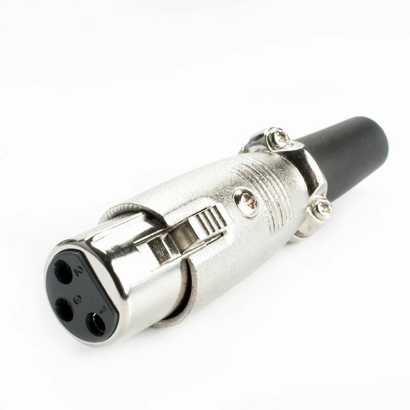 3-контактный XLR Мать разъем для микрофонного кабеля