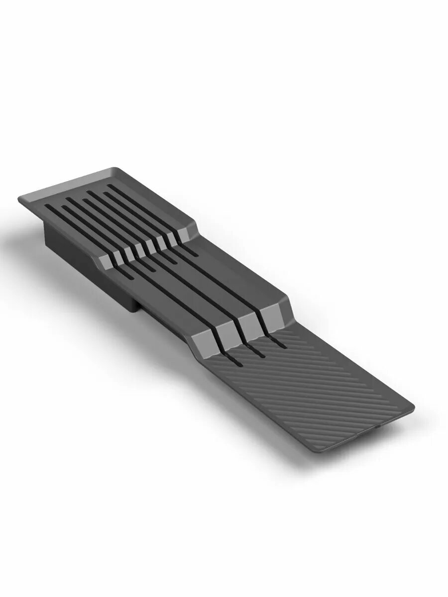 Органайзер для ножей, вставка в лоток ASCONNECT, цвет антрацит (серый)