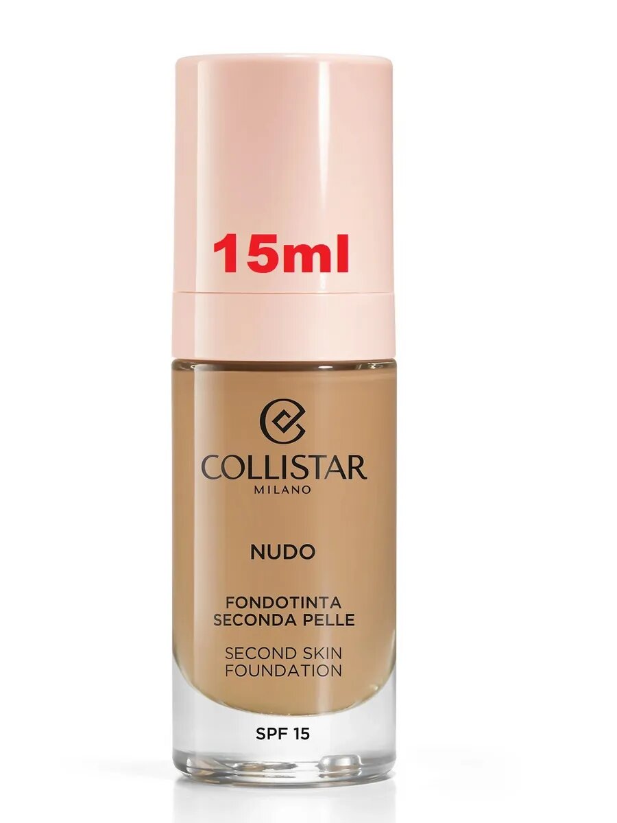 3G мини-тональный крем "Вторая кожа" Collistar "NUDO" Naturale Dorato, 15 мл