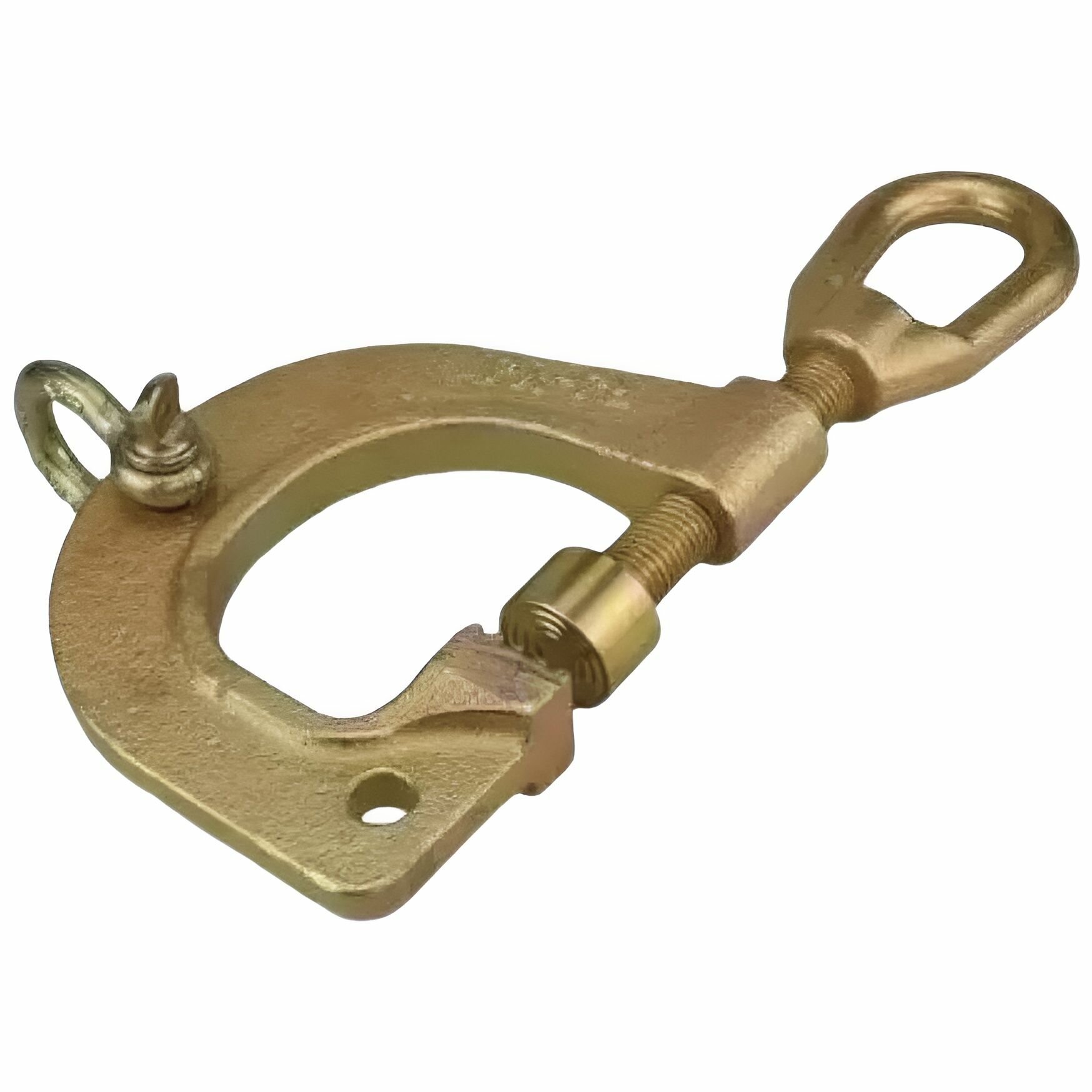 SIVER Зажим-струбцина для кузовных работ средняя с кронштейном для поперечной правки, 5т