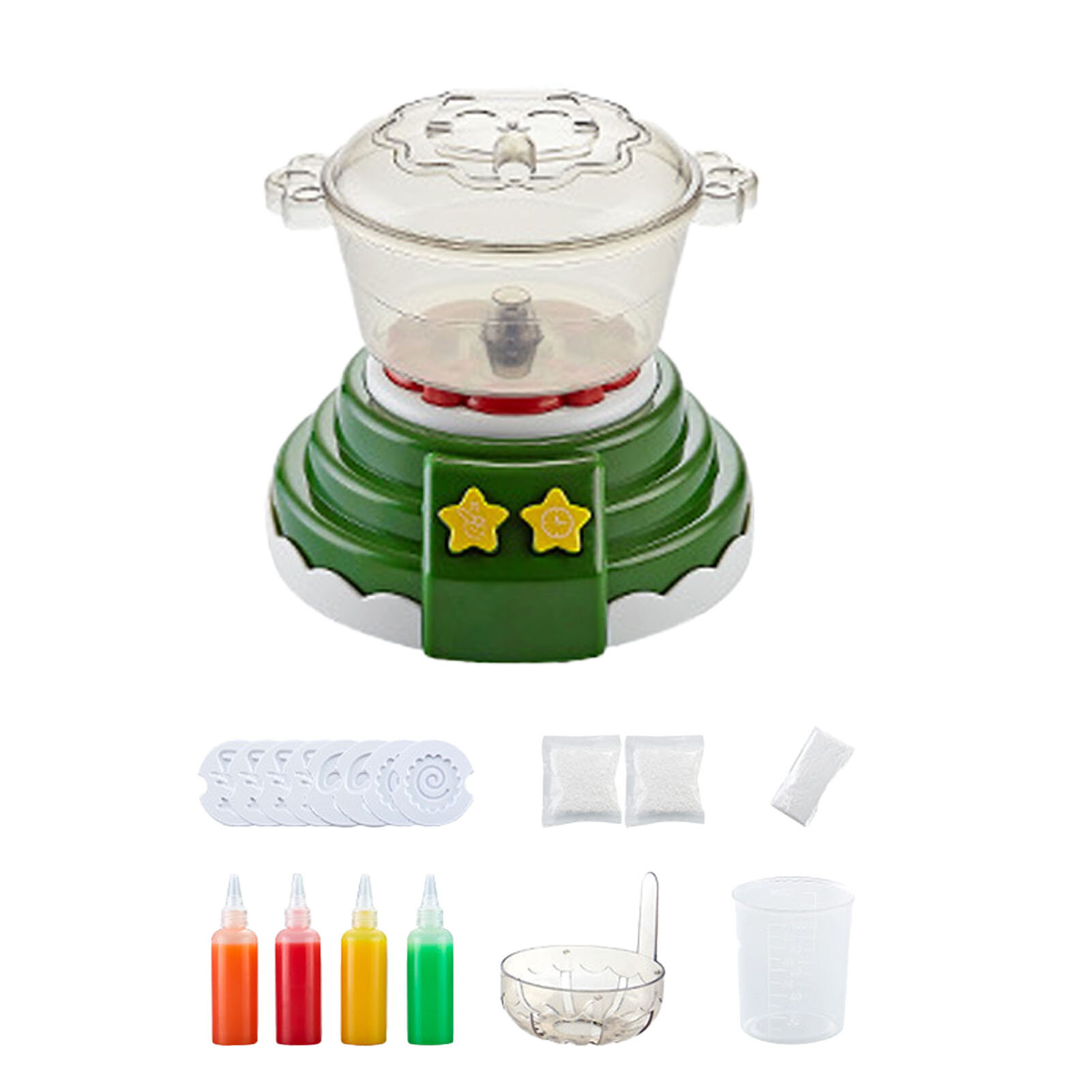 Green Kids Hot Pot Maker со звуковым световым моделированием, кухонный игрушечный игровой набор для малышей своими руками, игровой набор для детей