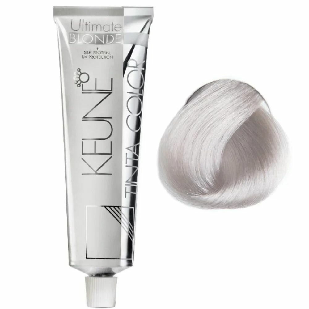 Keune Tinta Color - 3011 Ультра пепельный блондин Стойкая краска для волос