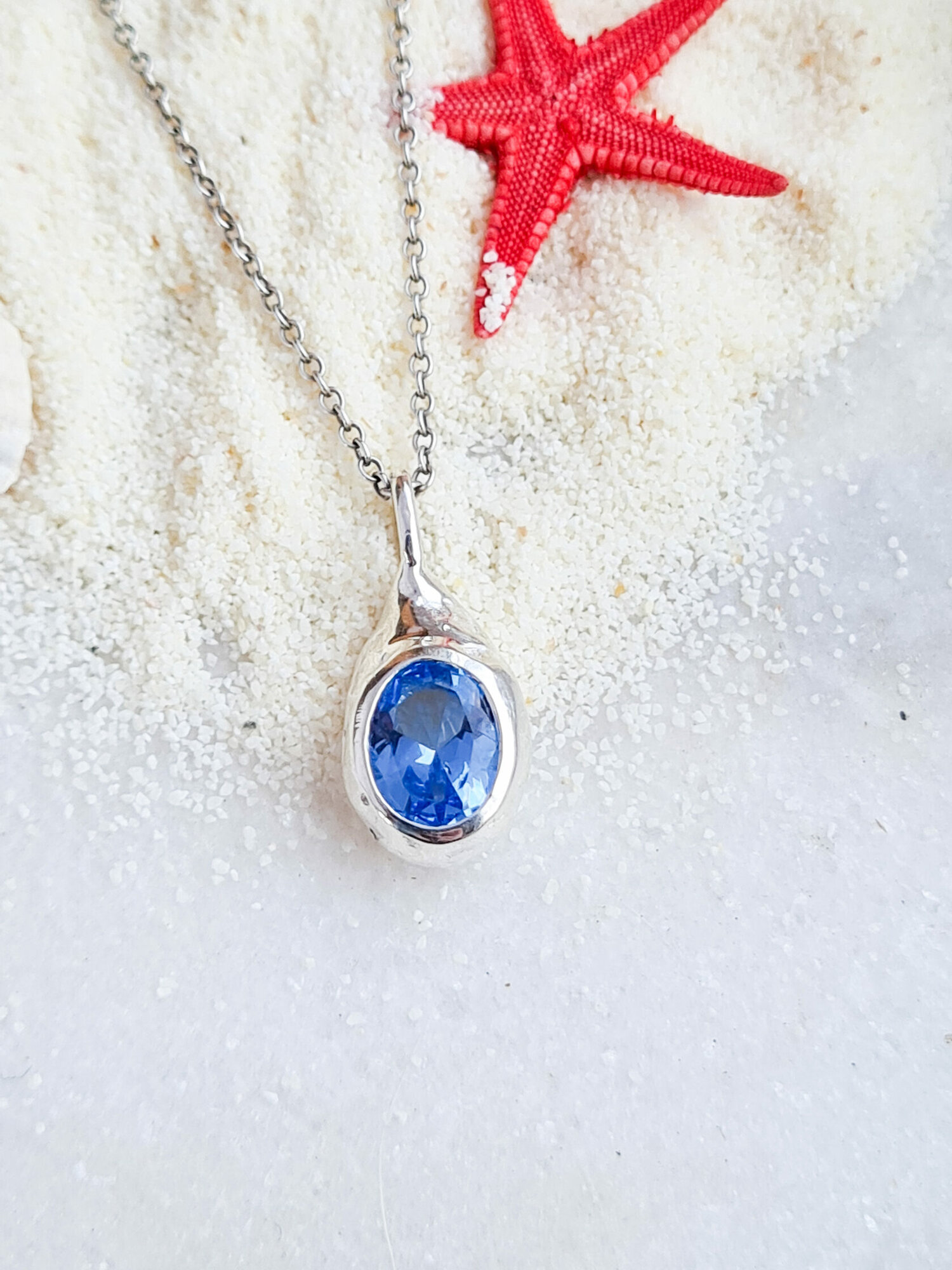 Подвеска, серебро, 925 проба, фианит