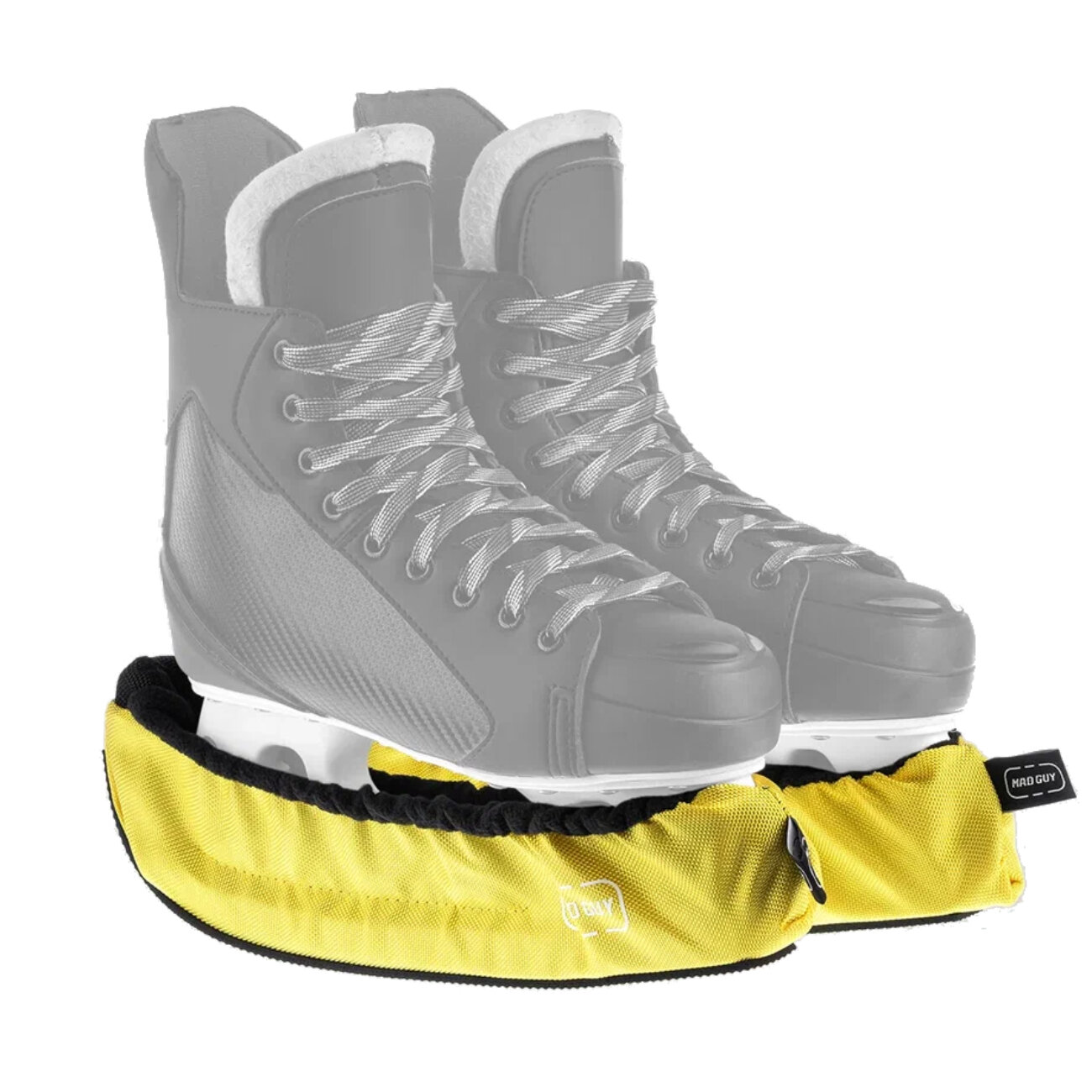 Чехлы для коньков Mad Guy Dry&Go Pro желтые (размер XL (SR: 10-12))