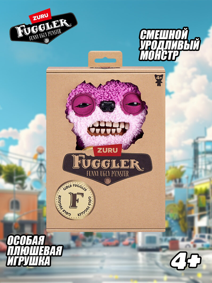 Мягкая игрушка Gold Fuggler Funny Ugly Monster Teddy Bear / Забавный Уродливый плюшевый мишка-монстр