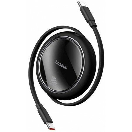 Кабель Baseus Free2Draw Mini USB Type-C -USB Type-C (1 м, черный)