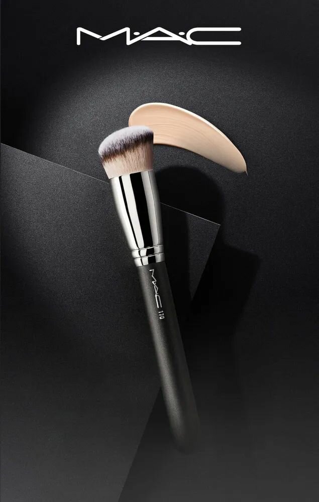 MAC кисточка для макияжа, Кисть для нанесения тонального крема--