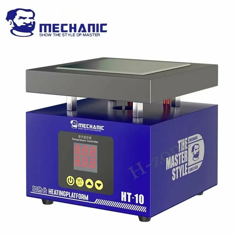 MECHANIC HT-10 Интеллектуальный нагревательный стол с постоянной температурой и светодиодным цифровым дисплеем для ремонта материнской платы