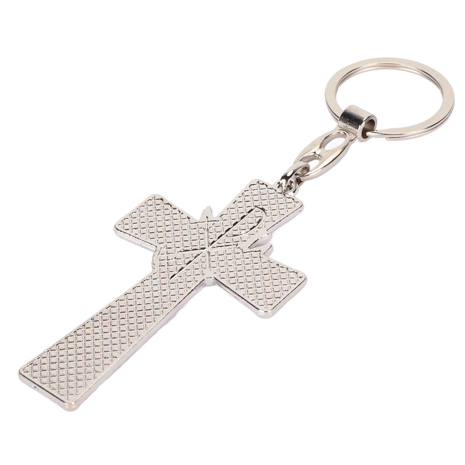 Брелок с крестом, птица мира, яркие цвета, прочный сплав, приятный для кожи, религиозный брелок для рюкзака, сумки, одежды