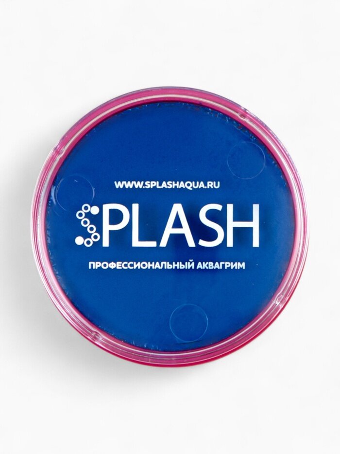 Аквагрим в шайбе , регулярный, синий, 32 гр.