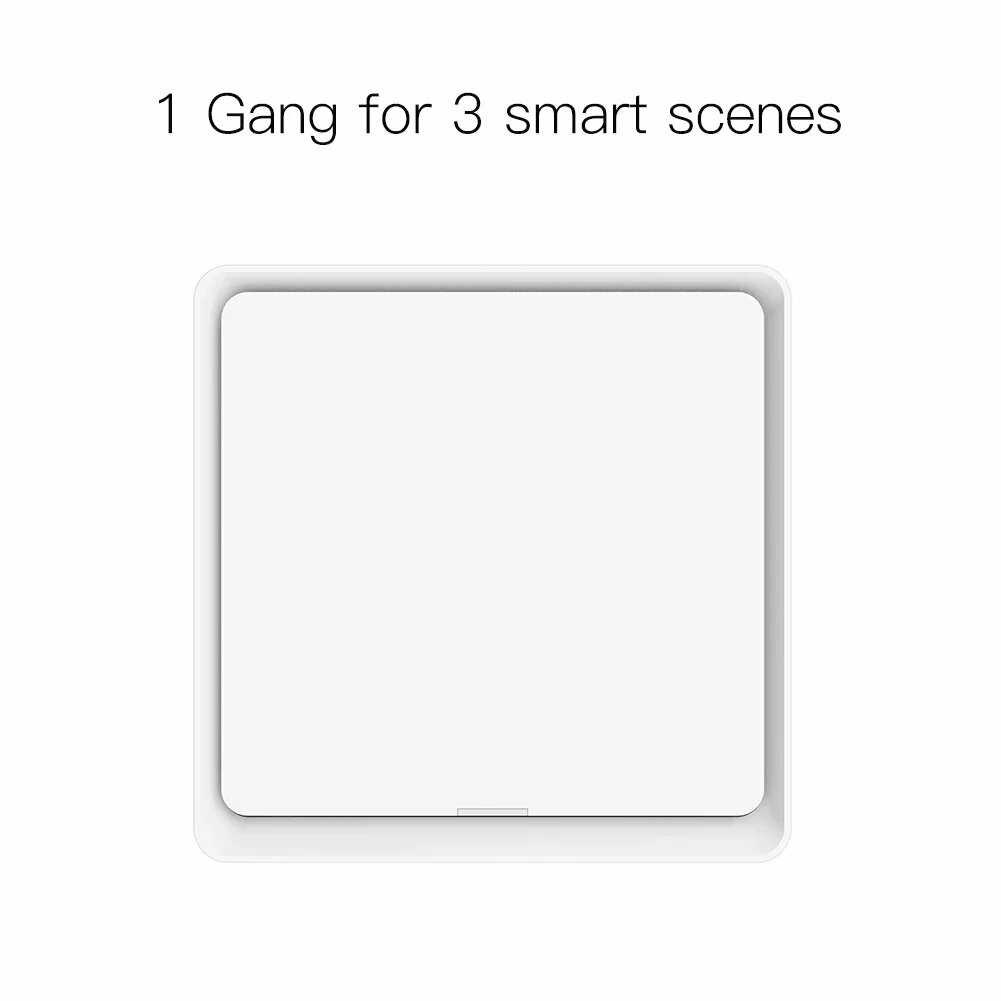 MOES Беспроводной 4-х клавишный туя ZigBee кнопочный контроллер сценариев для умного дома 1 Gang