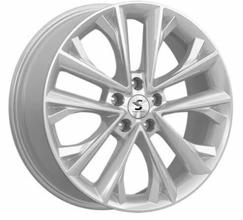 Колесный диск Скад КР012 (Karoq/Taos) 7x18/5x112 D57.1 ET45 ELITE SILVER