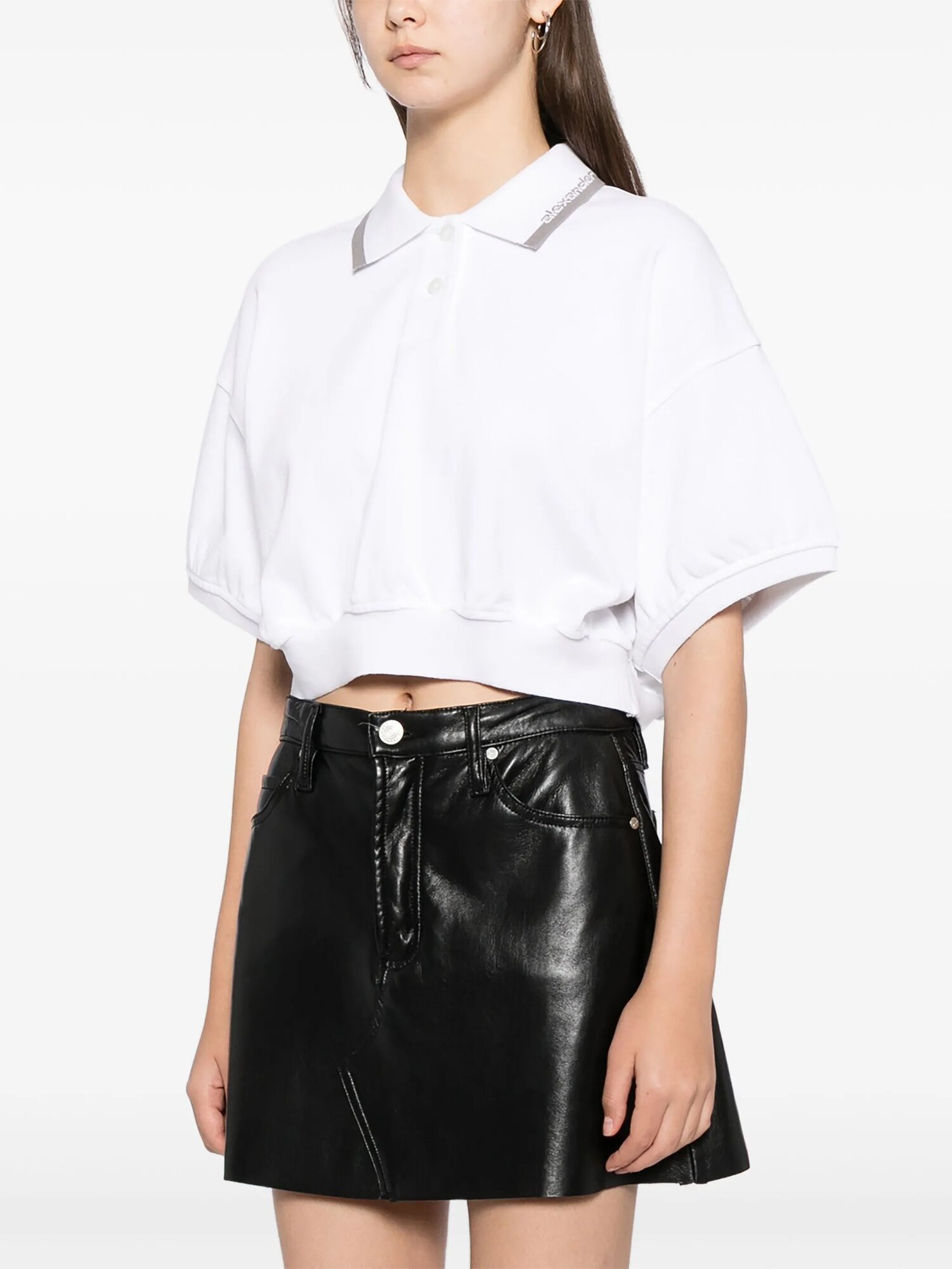 Рубашка Alexander Wang, размер 32, white — фото 1