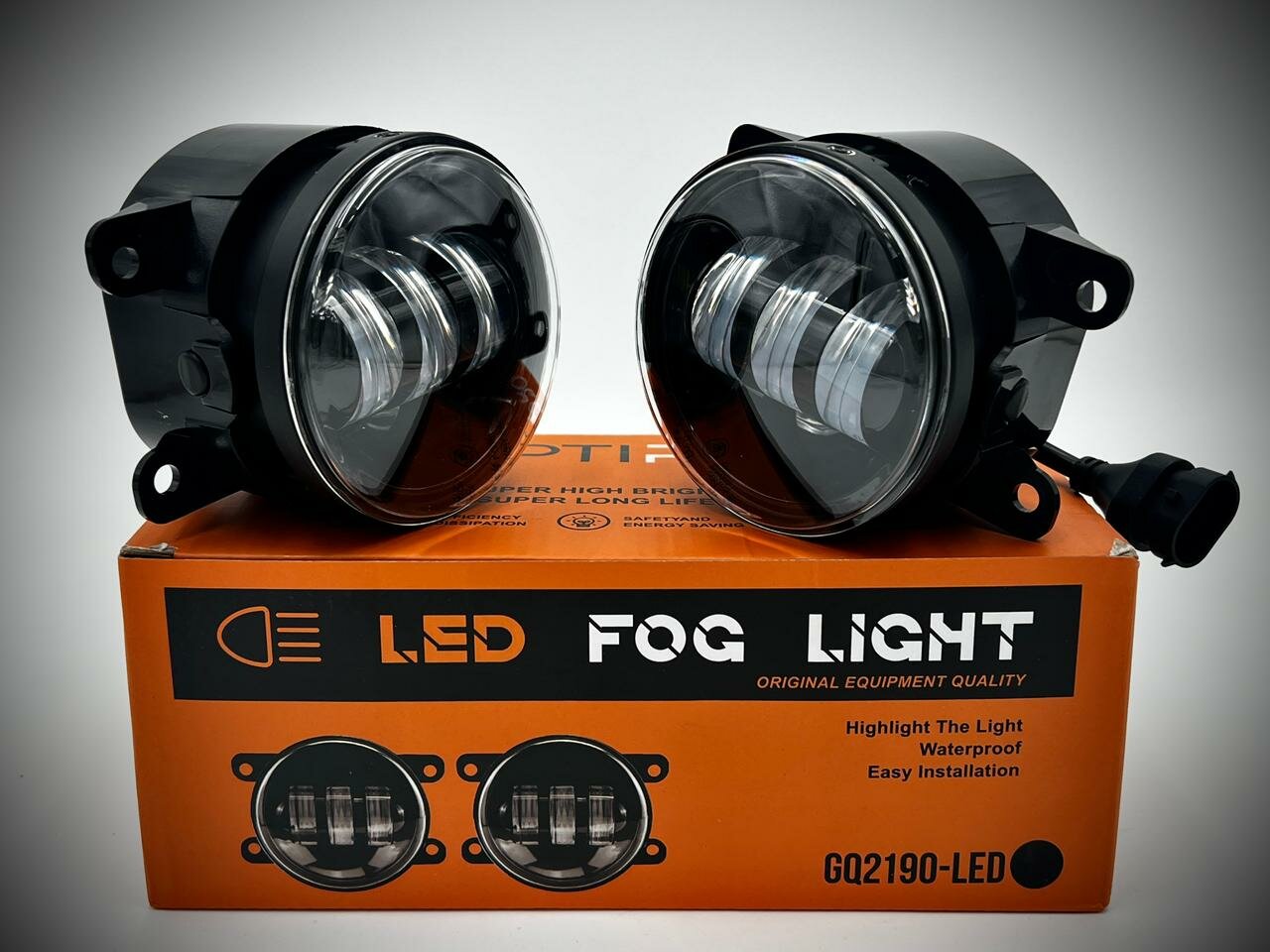 LED ПТФ - Лед противотуманые фары на Citroen C4 2004-2024 / Светодиодные