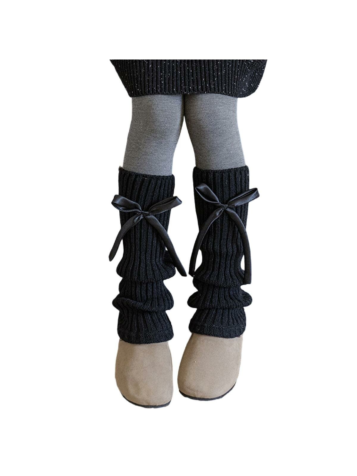 Модная милая гетра для детей, защищающая от холодной погоды, акриловая ткань