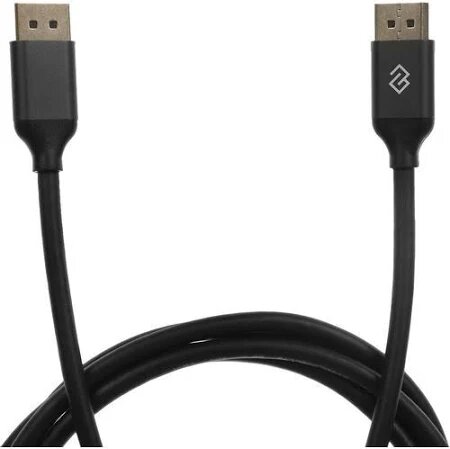 Кабель аудио-видео Digma V1.4 DisplayPort (m)/DisplayPort (m) 2м. черный (D-DP-V1.4-2M)