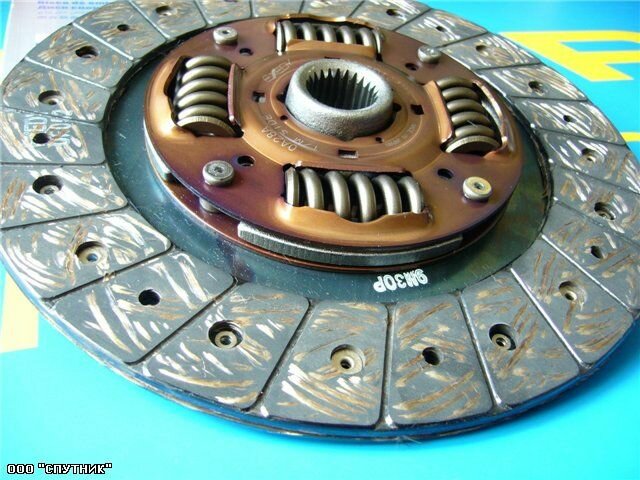 Диск сцепления 6МКПП, 240*160*24 толщина 8 мм EXEDY