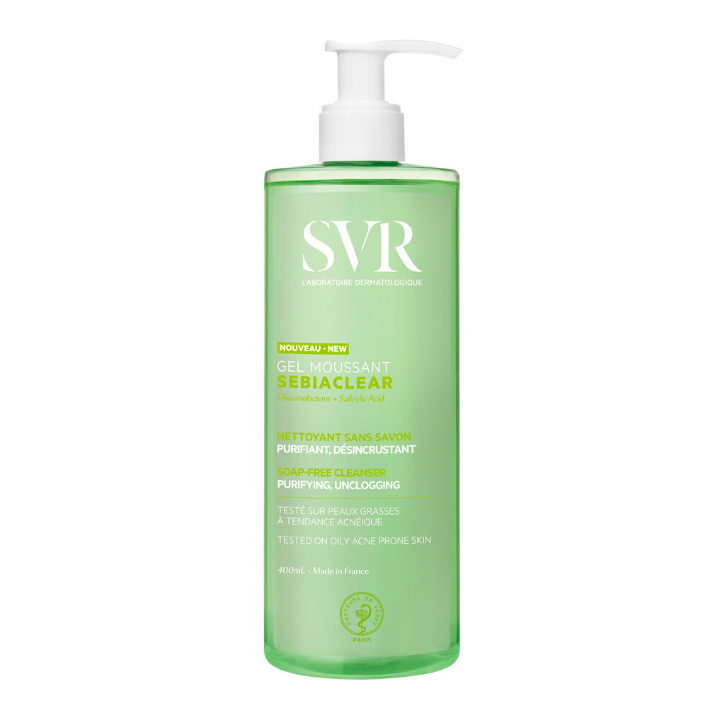 Svr sebiaclear gel moussant мусс пенящийся 400 мл
