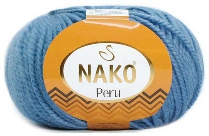 Пряжа Nako Peru ( 5 мотков ) 6834
