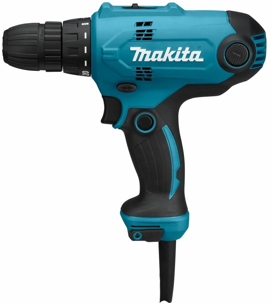 Электрическая дрель-шуруповерт Makita DF0300, 320 Вт, 1500 об/мин