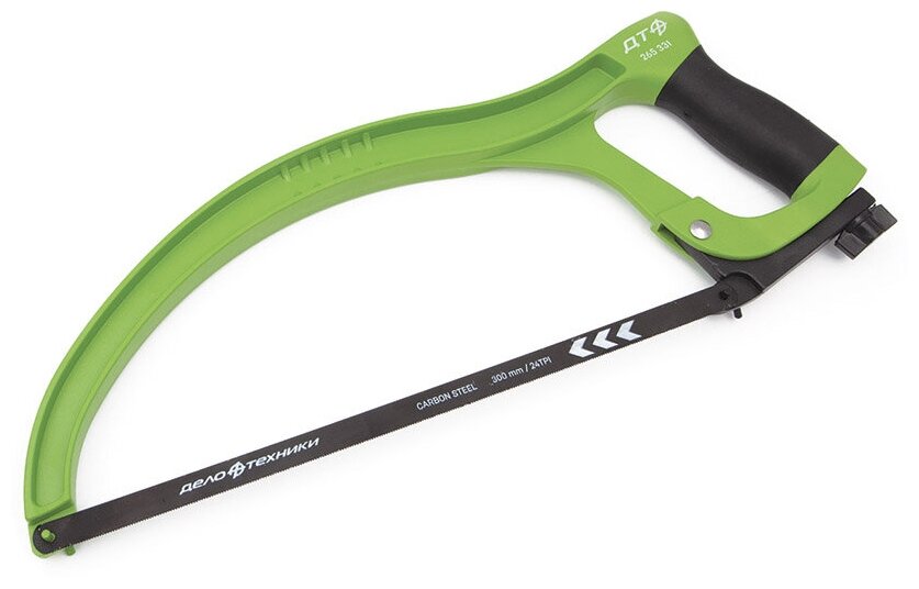 Ножовка по металлу 300 мм Дело Техники, 265331, цельноалюминиевая с обрезиненной рукояткой