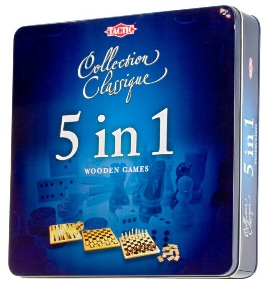 Настольная игра Tactic Games Подарочный набор 5 в 1
