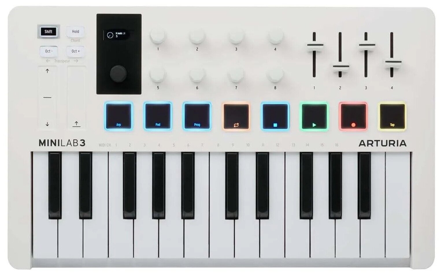 Arturia MiniLab 3 MIDI Контроллеры