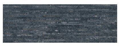Настенная плитка Laparet (Лапарет) Alcor 20х60 см Черная 17-11-04-1188 (1.2 м2)