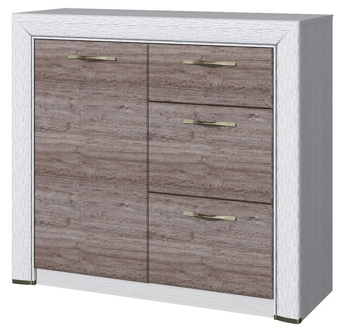 Тумба Anrex Оливия / Olivia 1D3S, 96х36.3х87 см