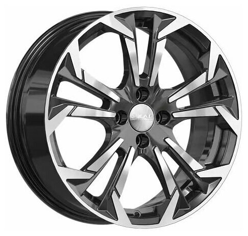 Диск колёсный Дунай алмаз 7.0х17 4х100х60.1 ЕТ41, арт.4120205