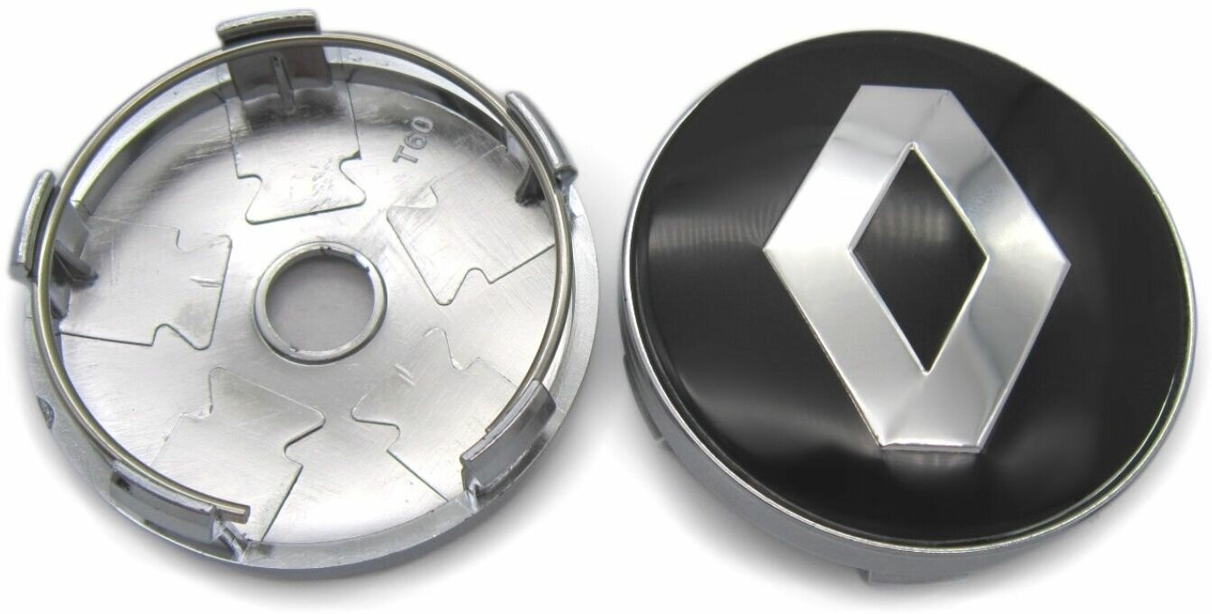 Колпачок, заглушка на литой диск Рено 60/56 мм, 1 шт.