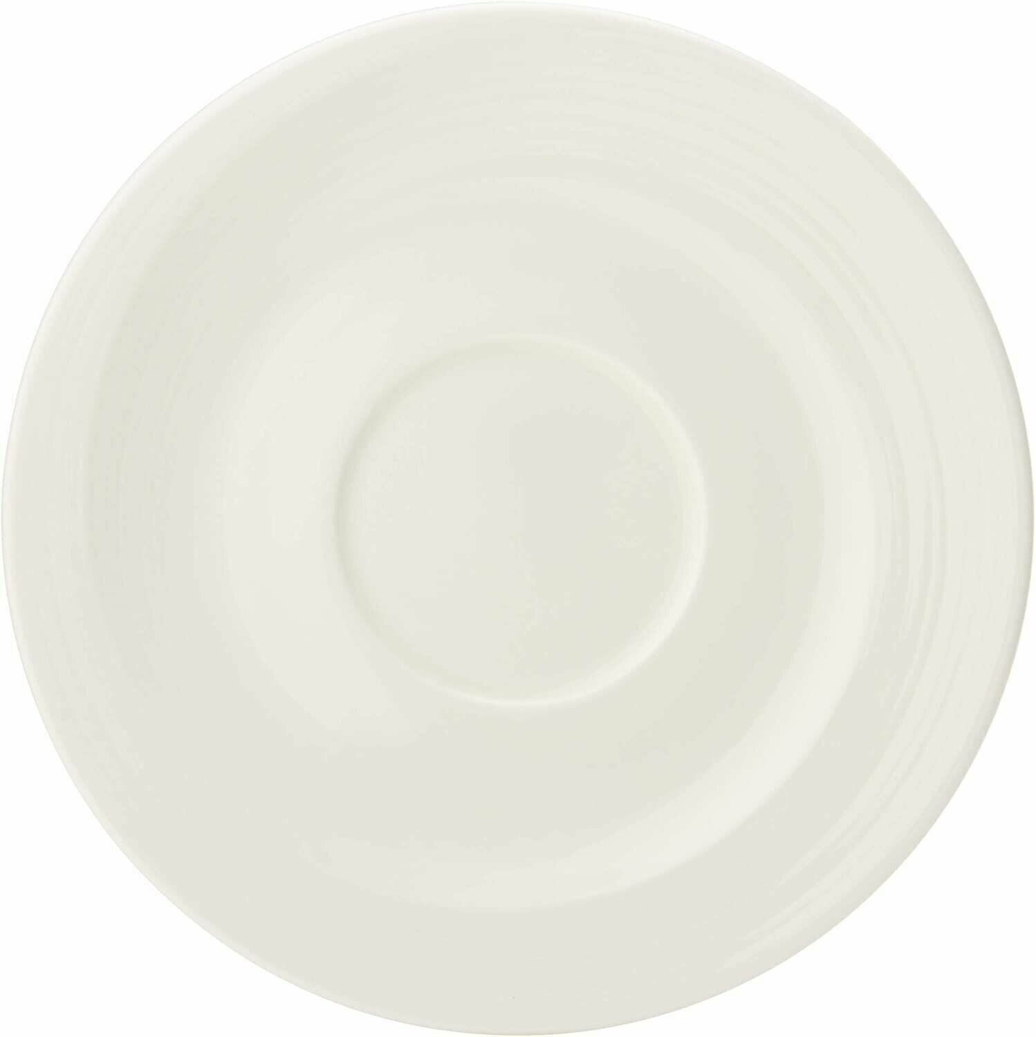 Блюдце NARUMI Esprit White, 18 см, костяной фарфор, цвет белый