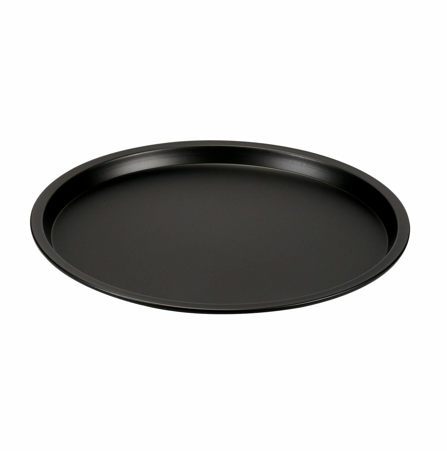 Противень для духовки антипригарный Barazzoni Le Dolcezze Pizza Pan, круглый, для пиццы, 32 см, углеродистая сталь, цвет черный