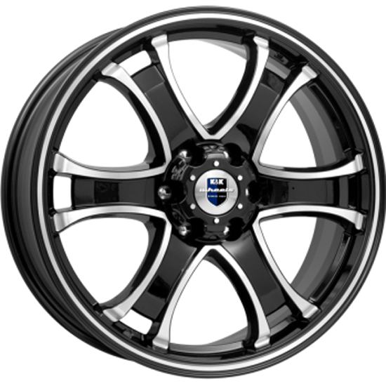 Диск K&k Балеар 7.5x18/6x139.7 D100.1 ET38 алмаз чёрный