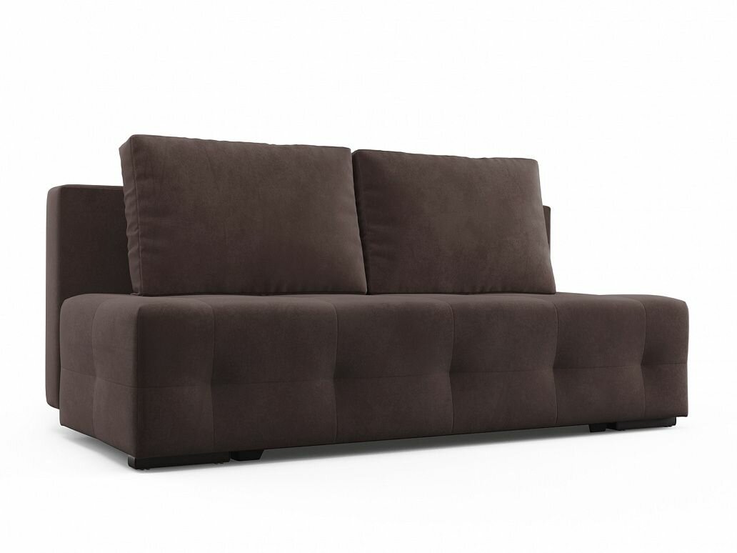 Meblevka Диван еврокнижка Марсель 1 велюр коричневый