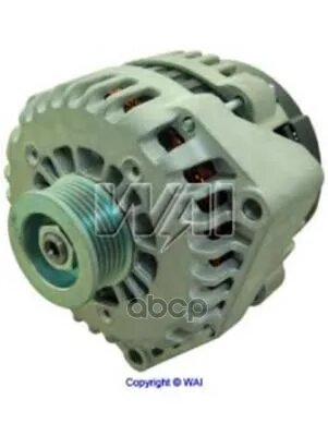 Генератор (новый) 145 Amp/12 Volt AM General Hummer 6.0L (2005-04) Buick Rainier 5.3L (2004-02) WAI арт. 8292n