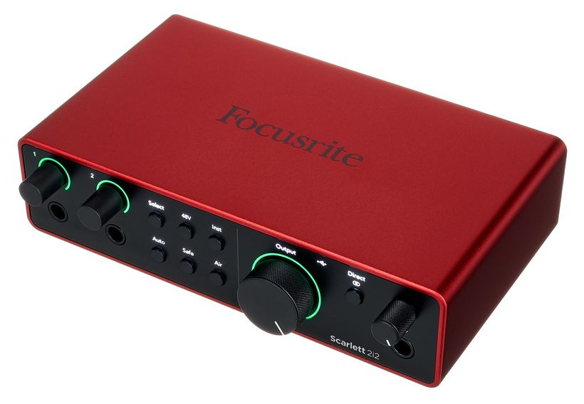 Focusrite Scarlett 2i2 4th Generation - Звуковые карты внешние