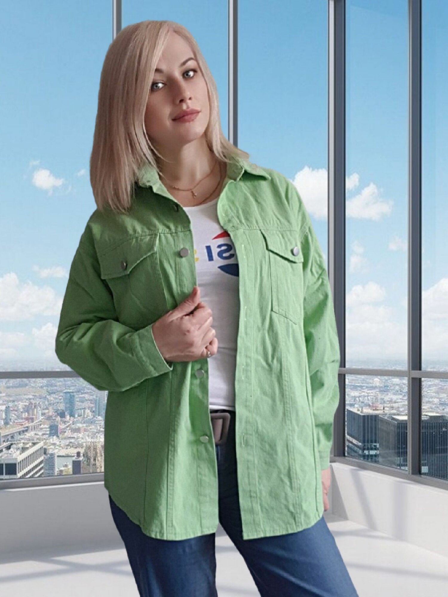 Куртка джинсовая  Базовая коллекция