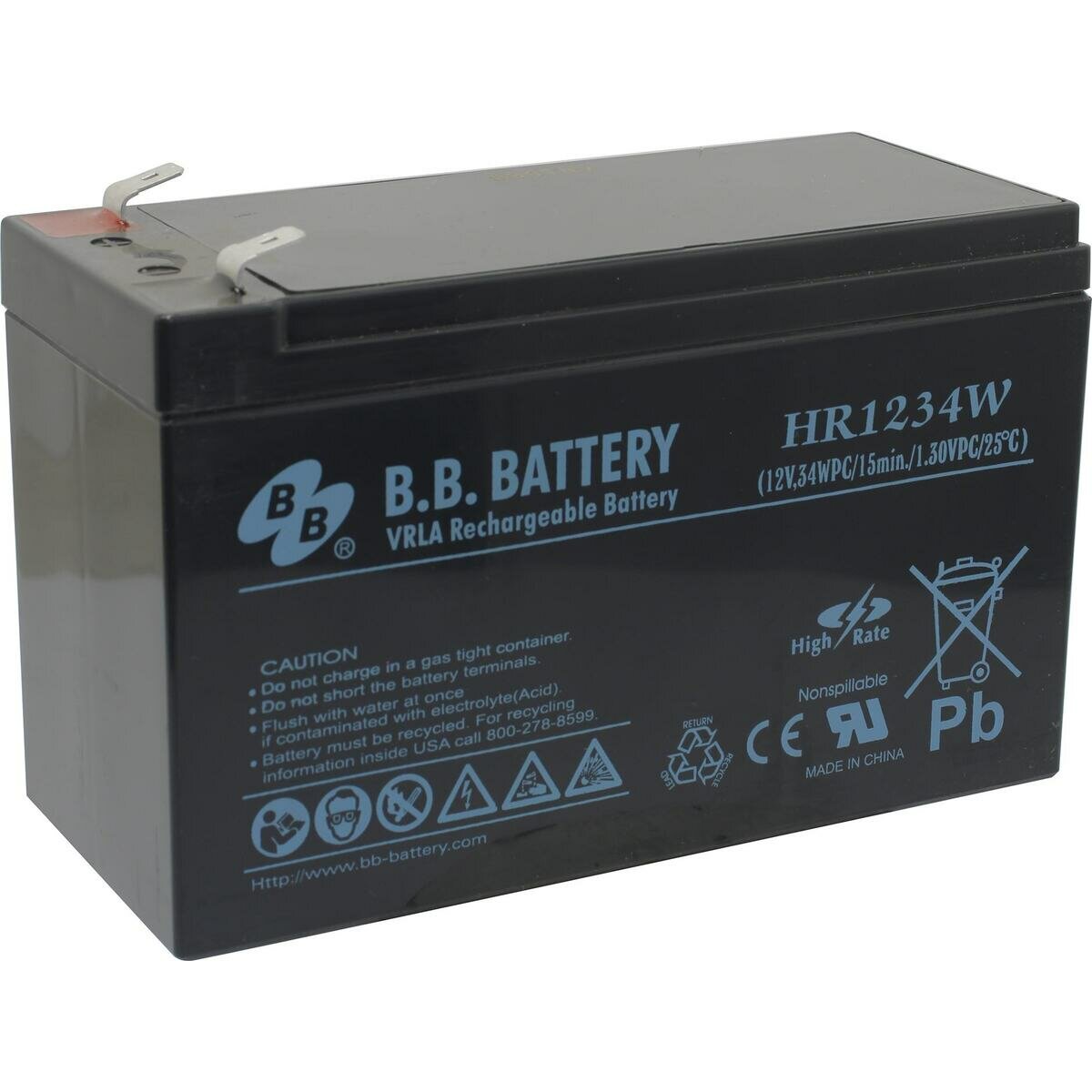 B.b. battery HR1234W