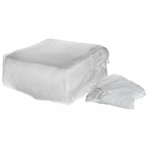 Ветошь постель белаялоскуты 70×80 см (±10 см)плотность 100-120 г/м2100% хлопок10 кг608960