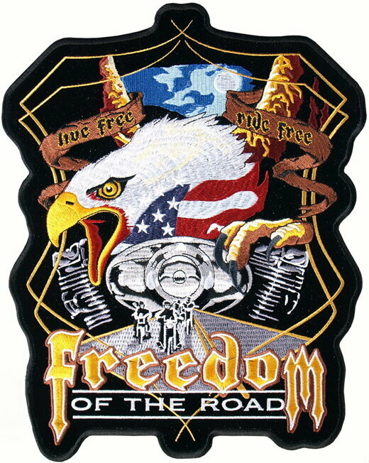 Нашивка MIDNIGHT EAGLE BIKER