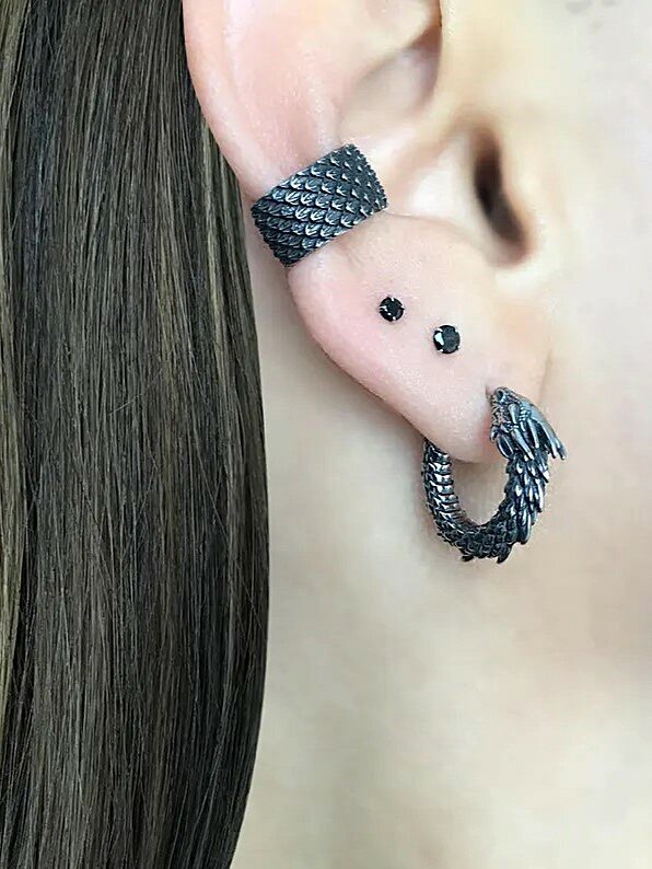 Серьги-трансформеры, славянский оберег