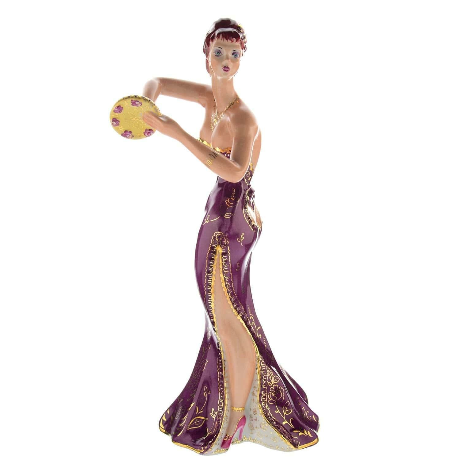 Фарфоровая статуэтка "Танцовщица". Фарфор Вербилки