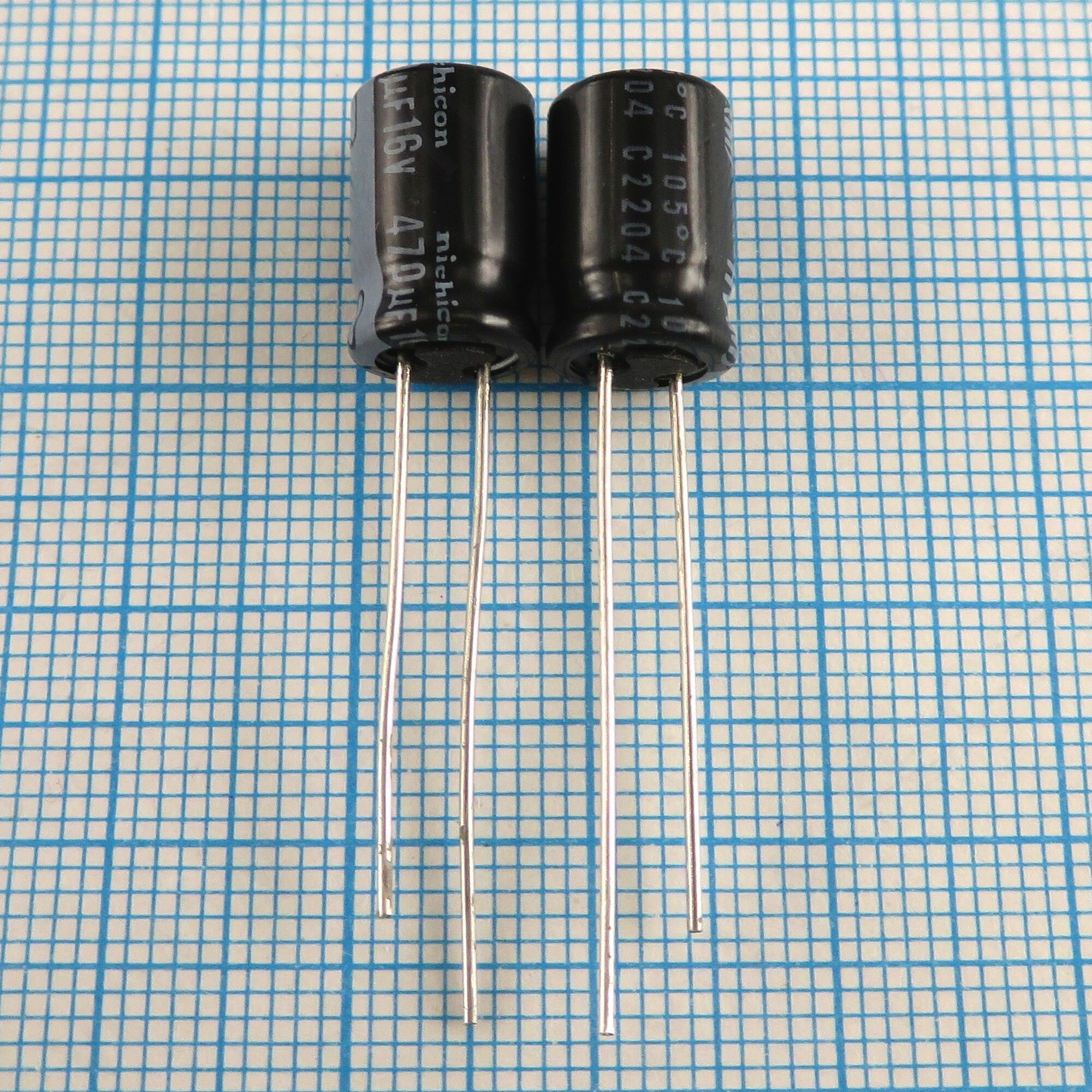 470uF 16v 16v470uF 8x12 HV - Электролитический конденсатор