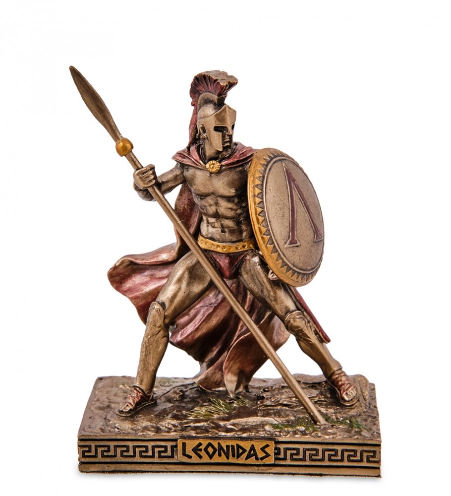 WS-1215 Статуэтка «Леонид - царь Спарты» (Veronese)