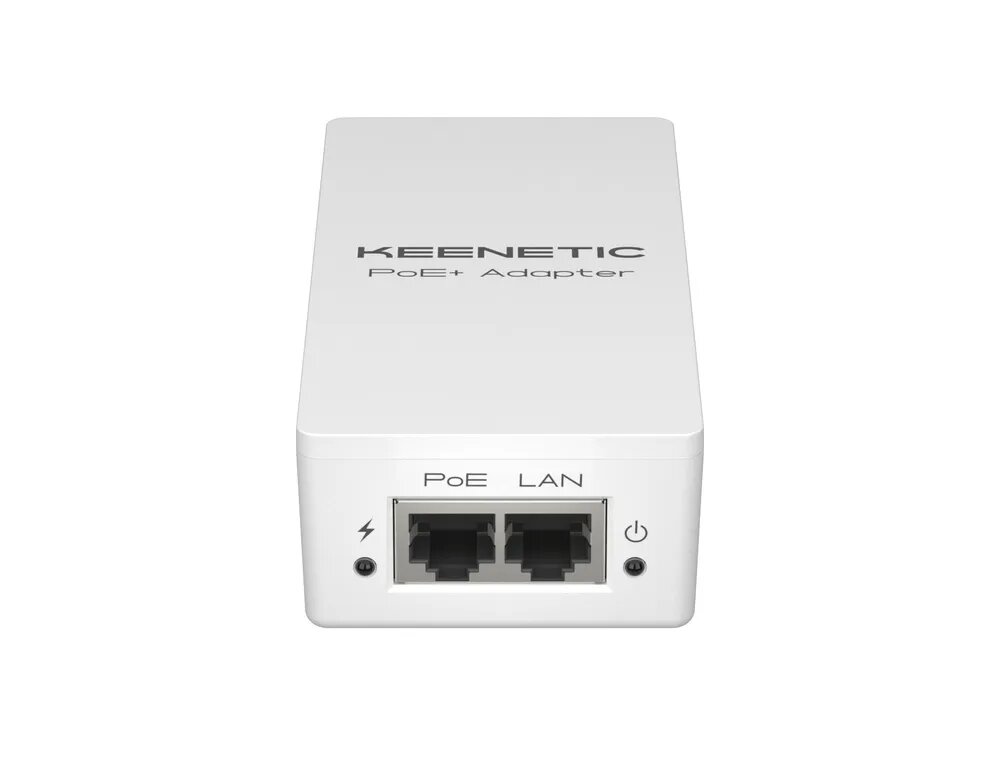 PoE-адаптер KEENETIC PoE-инжектор Keenetic PoE+ Adapter KN-4510 Гигабитный адаптер питания PoE+ мощностью 30 Вт уц-3-4