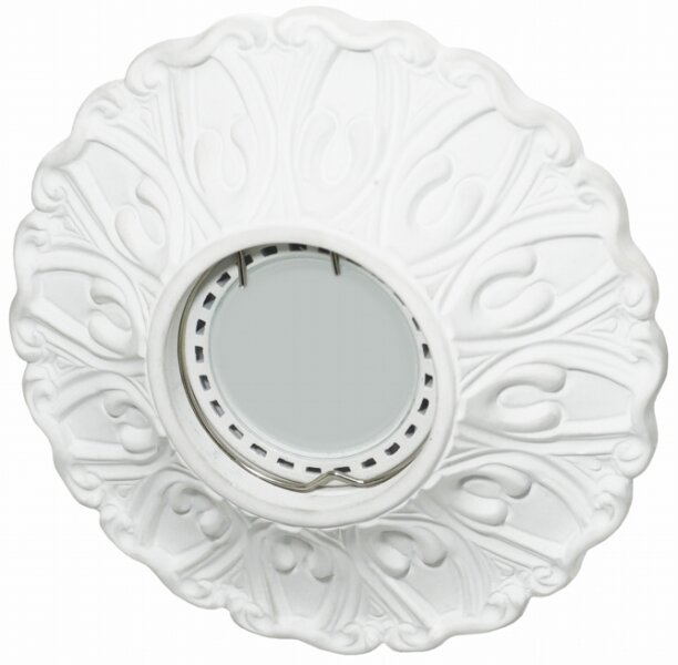 Светильник гипсовый встраиваемый mr 16 Roden RD-017 Wh